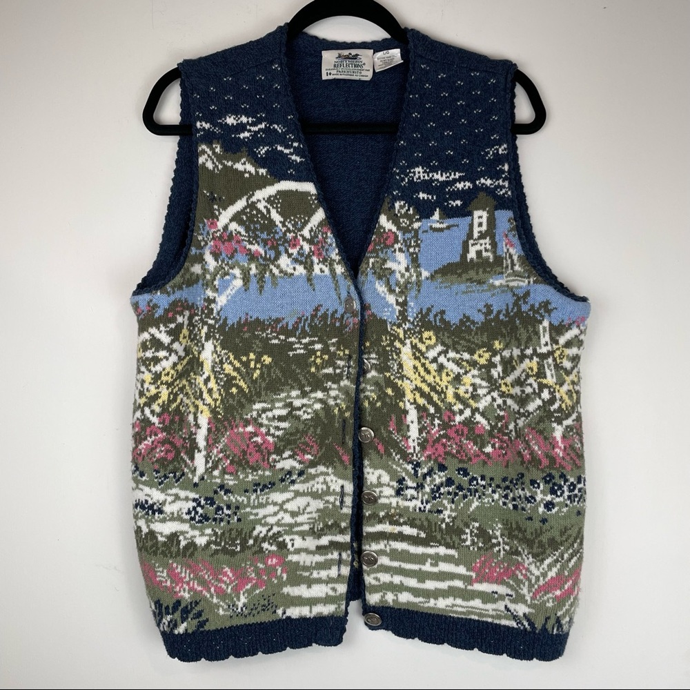 Northern Reflections Vintage Vest Cottagecore - Gem